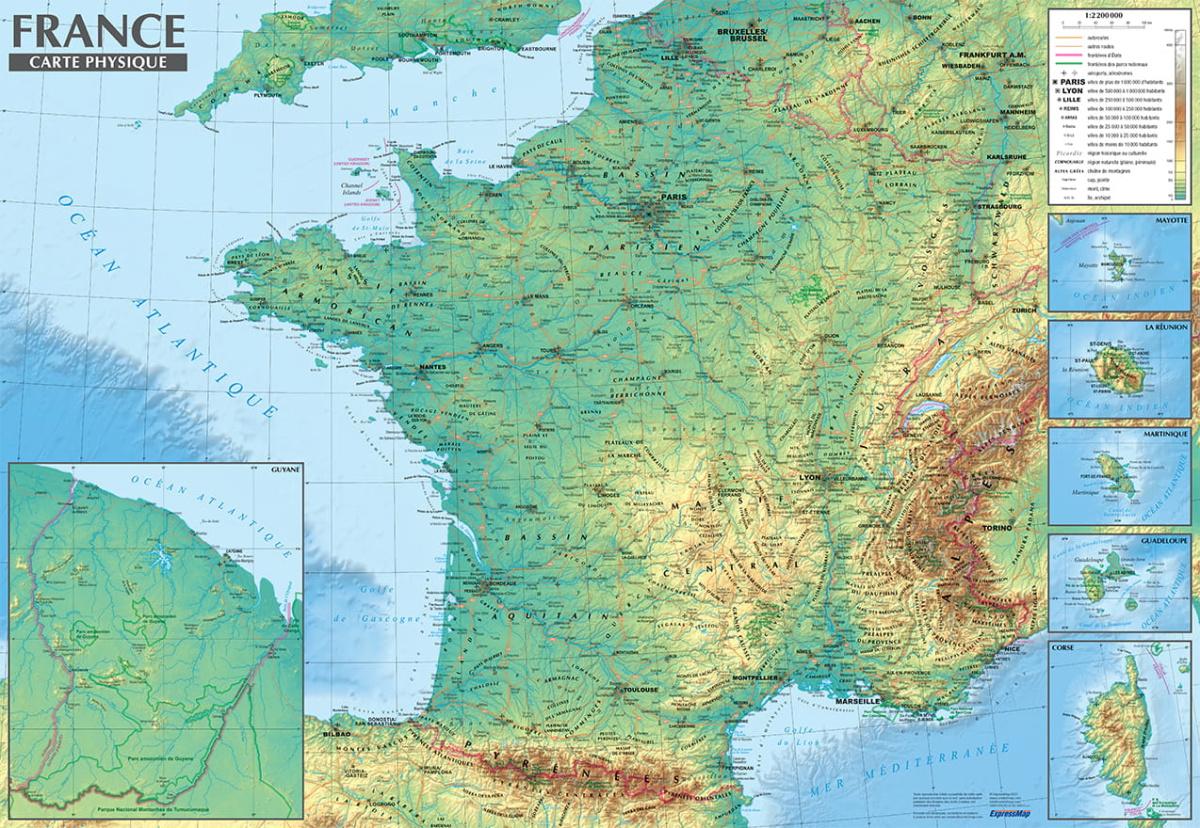 Mapa Francji > Wydawnictwa Francuskie